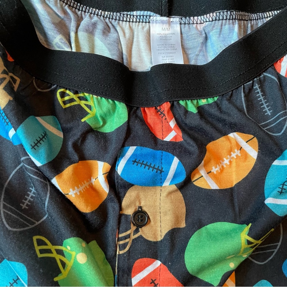 Football Pajama Pants - Gem